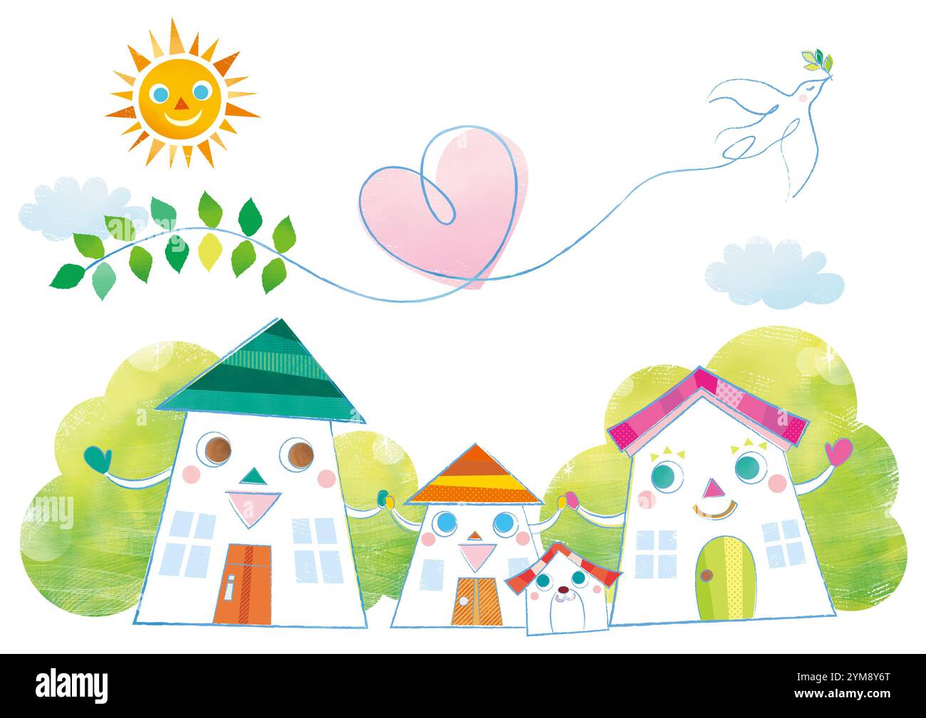 Street of smile Cut Out Stock Images & Pictures - Alamy