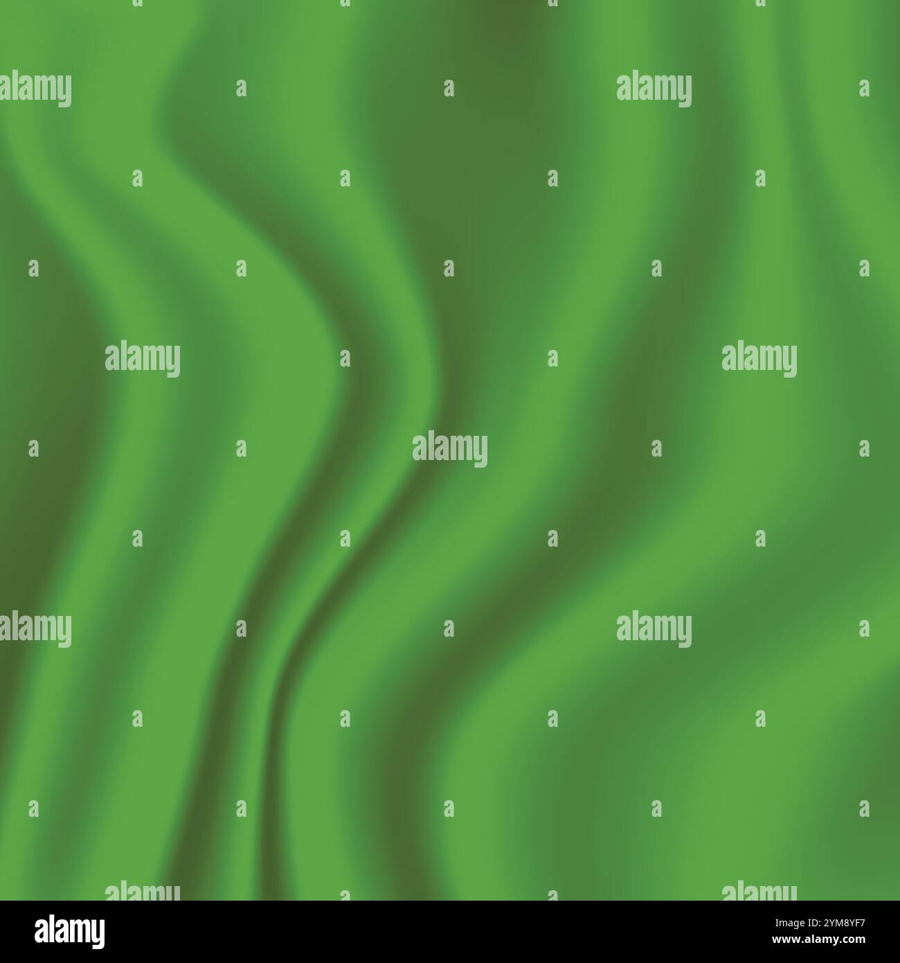 Silk green background. Abstract vector pattern with copy space. Liquid wave texture, smooth ...