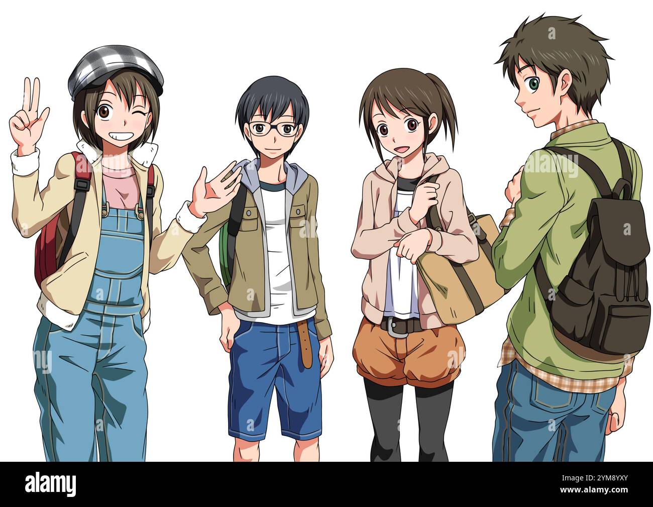 Students lifestyle Cut Out Stock Images & Pictures - Alamy