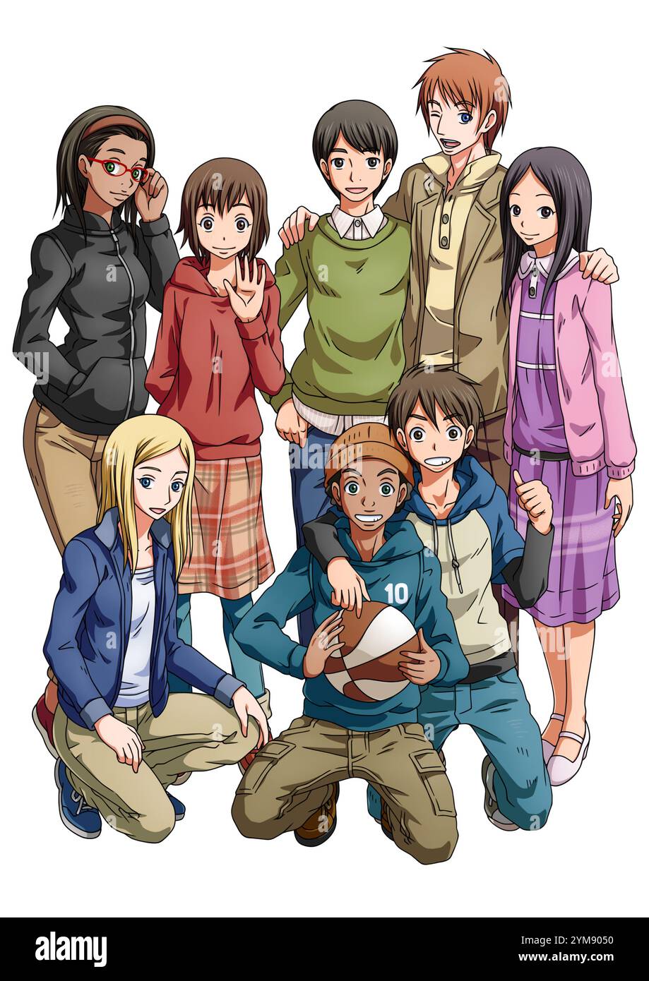 Everyone different Cut Out Stock Images & Pictures - Alamy