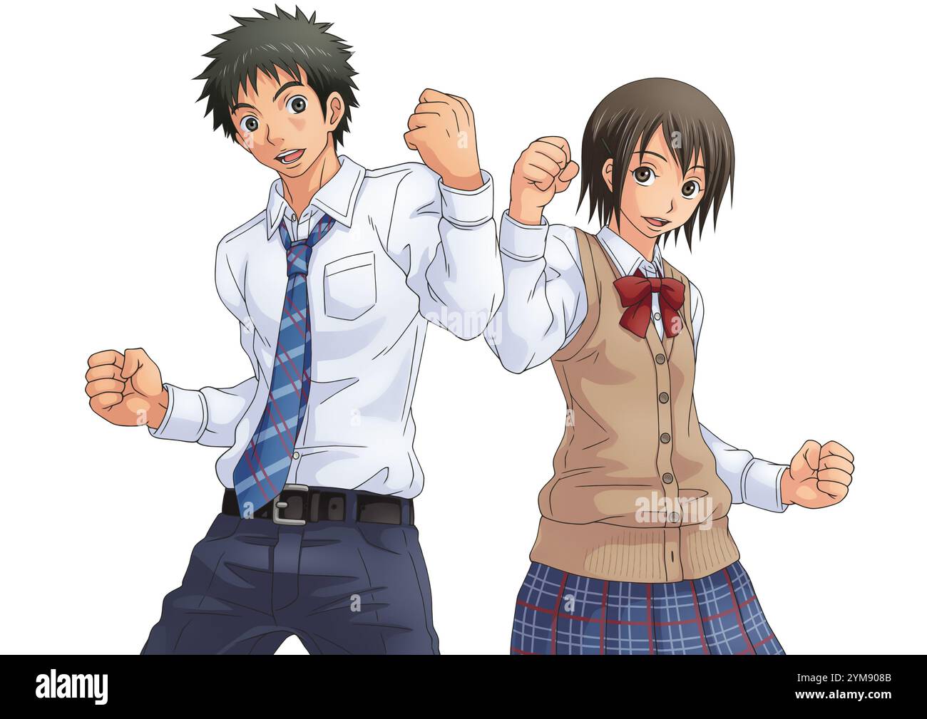 Girls students Cut Out Stock Images & Pictures - Alamy