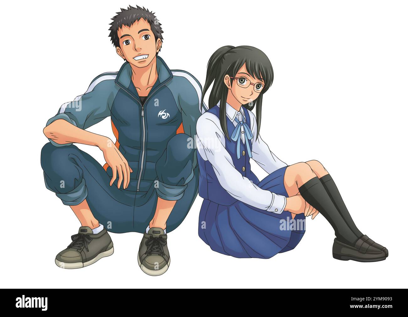 Uniformed girls hi-res stock photography and images - Alamy