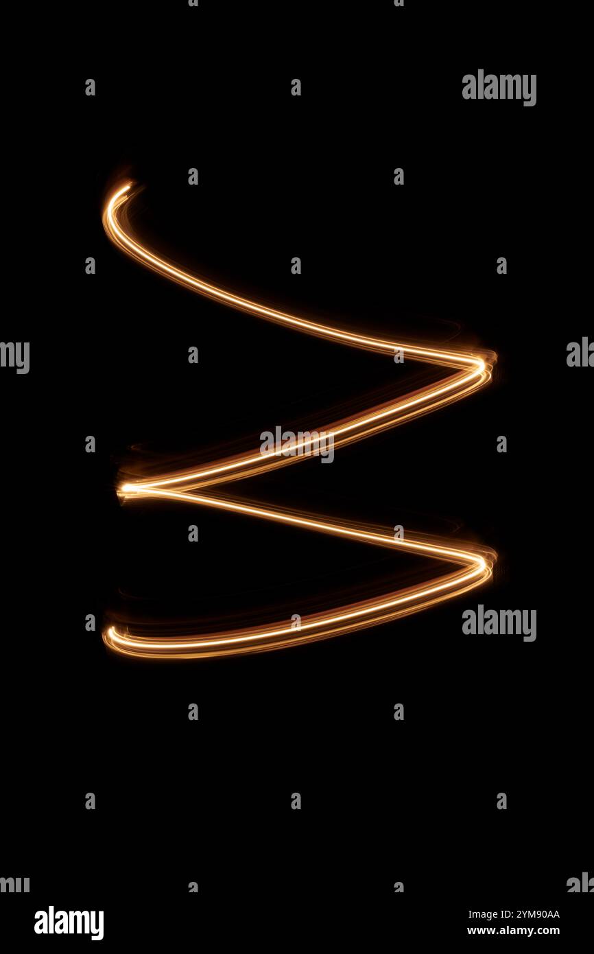 Light trajectory image Stock Photo - Alamy