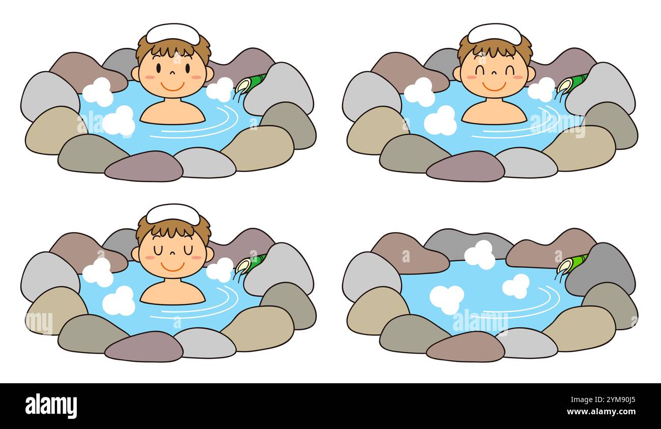 Bath in spring Cut Out Stock Images & Pictures - Alamy