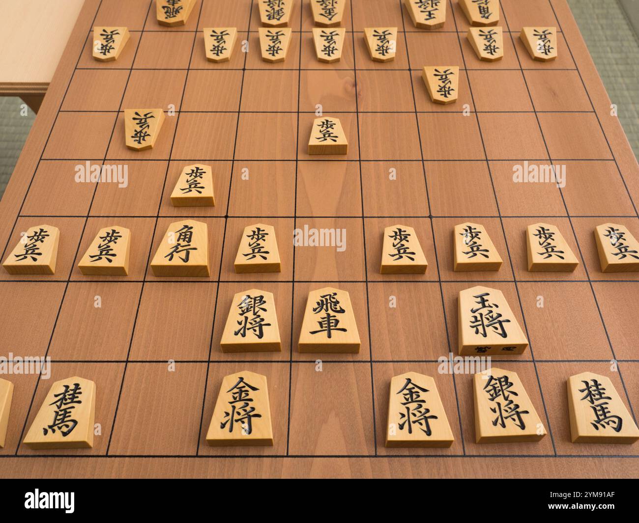 Shogi (Japanese chess game Stock Photo - Alamy