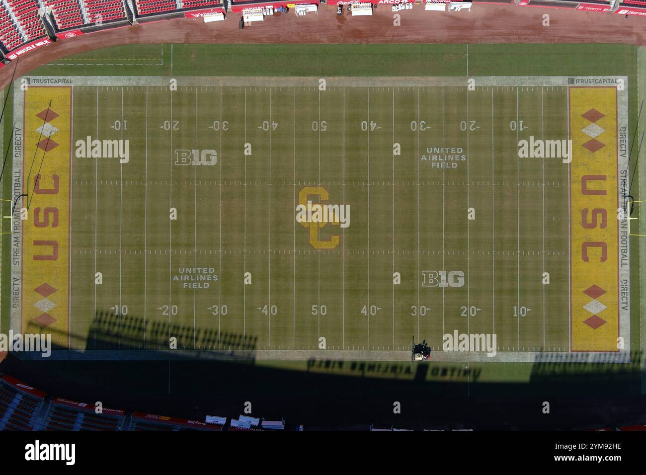 Los Angeles, United States. 17th Nov, 2024. A general overall aerial ...