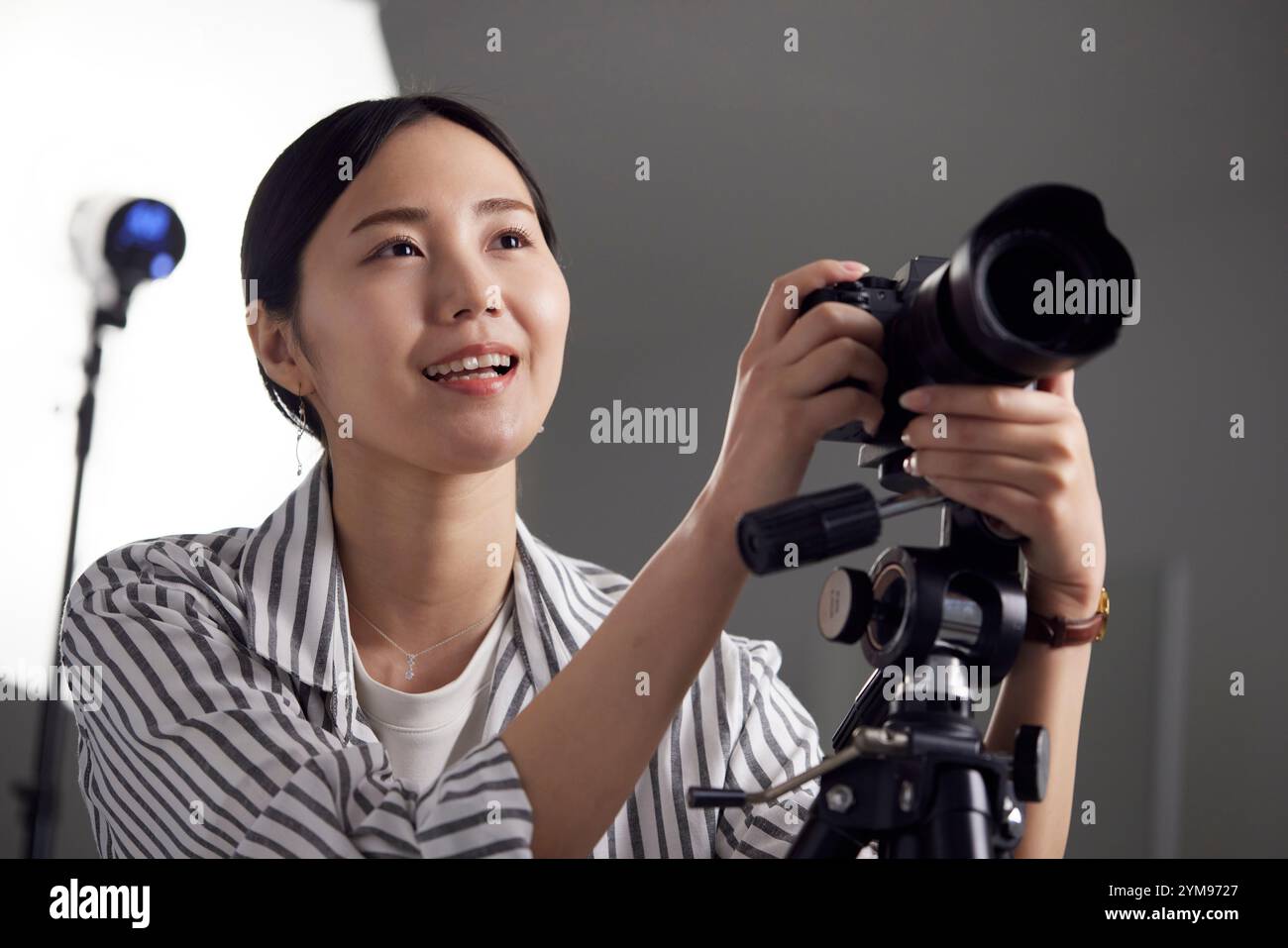 Female photographers taking photos Stock Photo - Alamy
