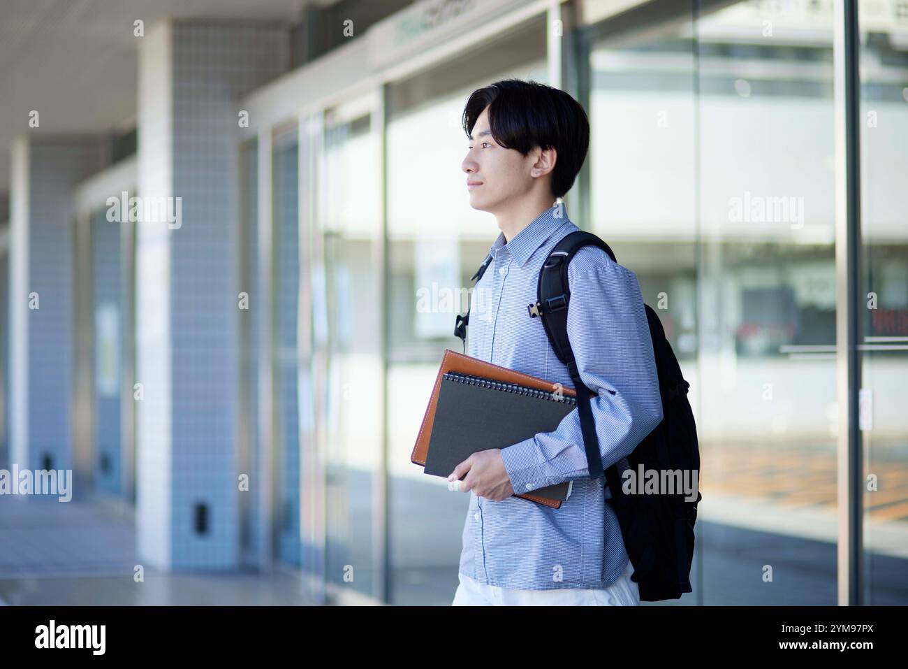 University campus and Japanese university student man Stock Photo - Alamy
