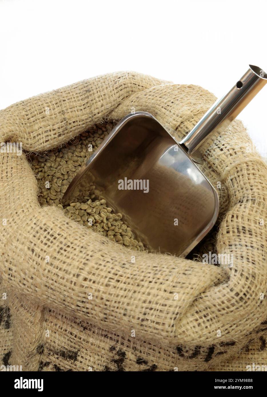 Roasting raw coffee beans hi-res stock photography and images - Alamy