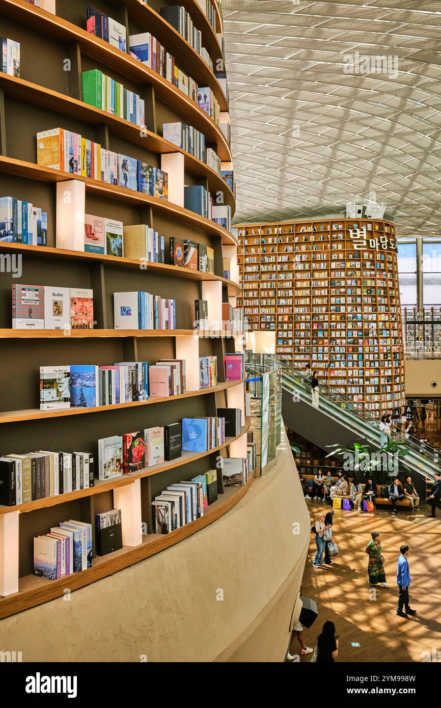 Sep 2024, Starfield Library inside the COEX Mall in Gangnam, Seoul ...