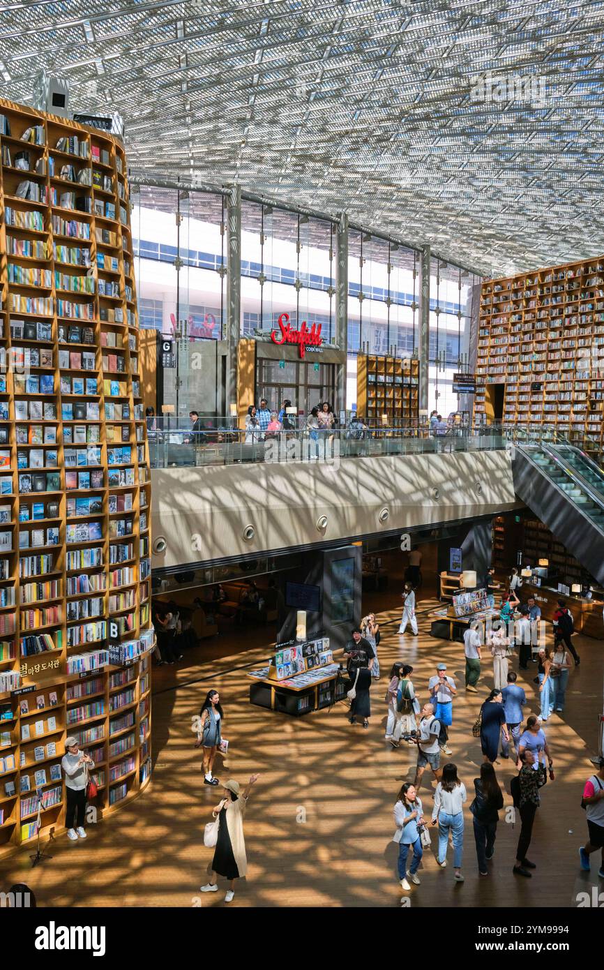 Sep 2024, Starfield Library inside the COEX Mall in Gangnam, Seoul ...
