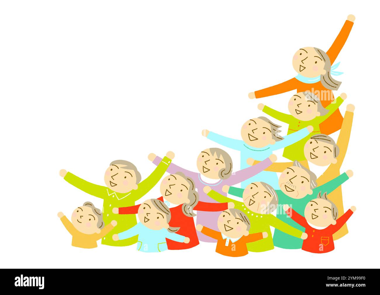 Lots of people paying attention Stock Photo - Alamy