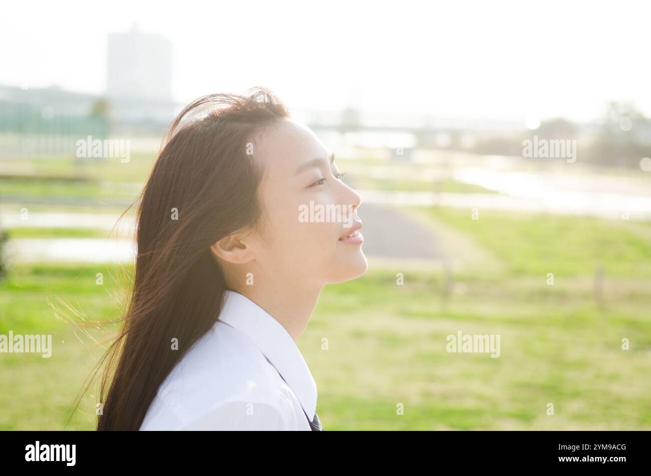 Female student, profile Stock Photo - Alamy