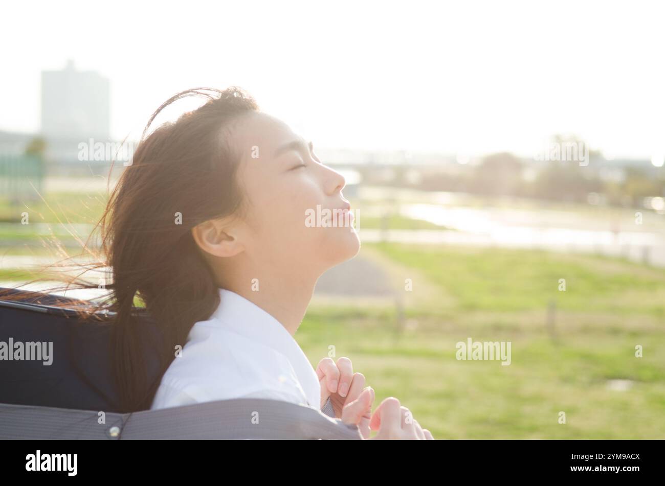 Female student, profile Stock Photo - Alamy
