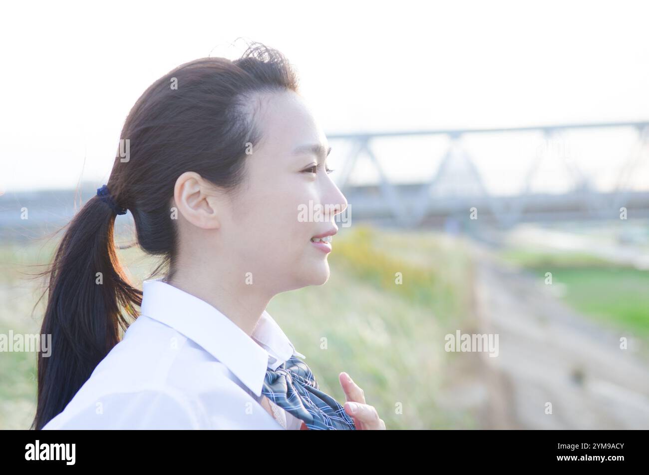 Female student, profile Stock Photo - Alamy
