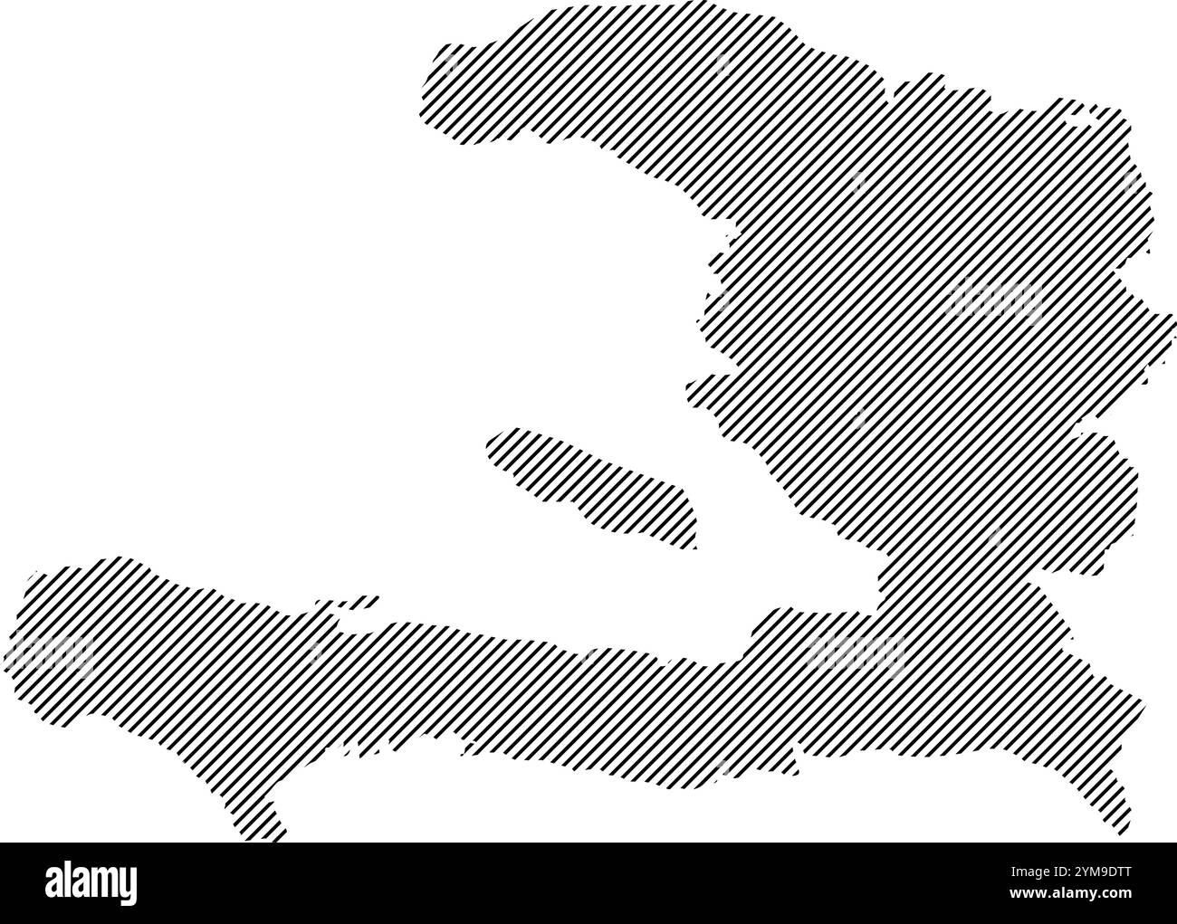 Cuba haiti map Cut Out Stock Images & Pictures - Alamy