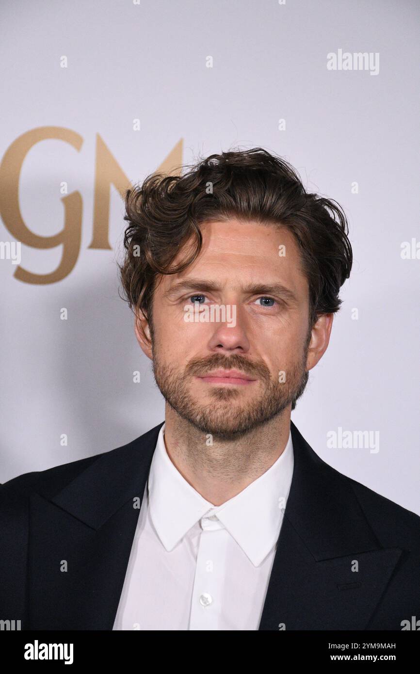 Beverly Hill, California, USA 20th November 2024 Actor Aaron Tveit ...