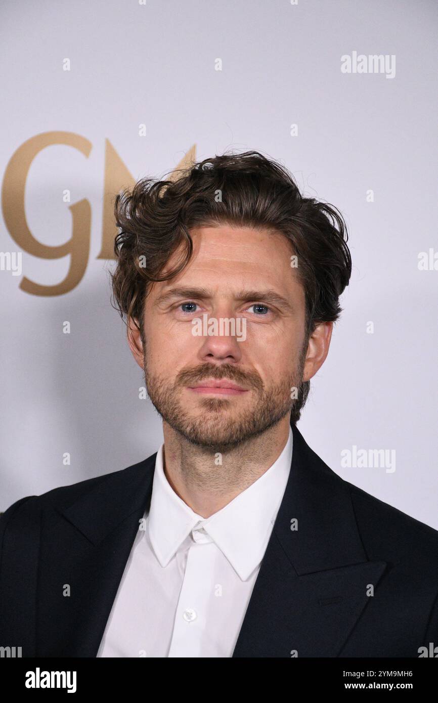 Beverly Hill, California, USA 20th November 2024 Actor Aaron Tveit ...