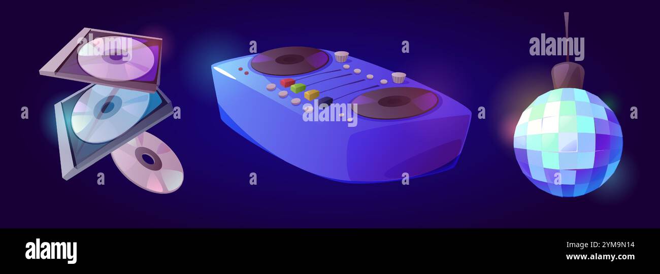 Dj mixer controller Stock Vector Images - Alamy