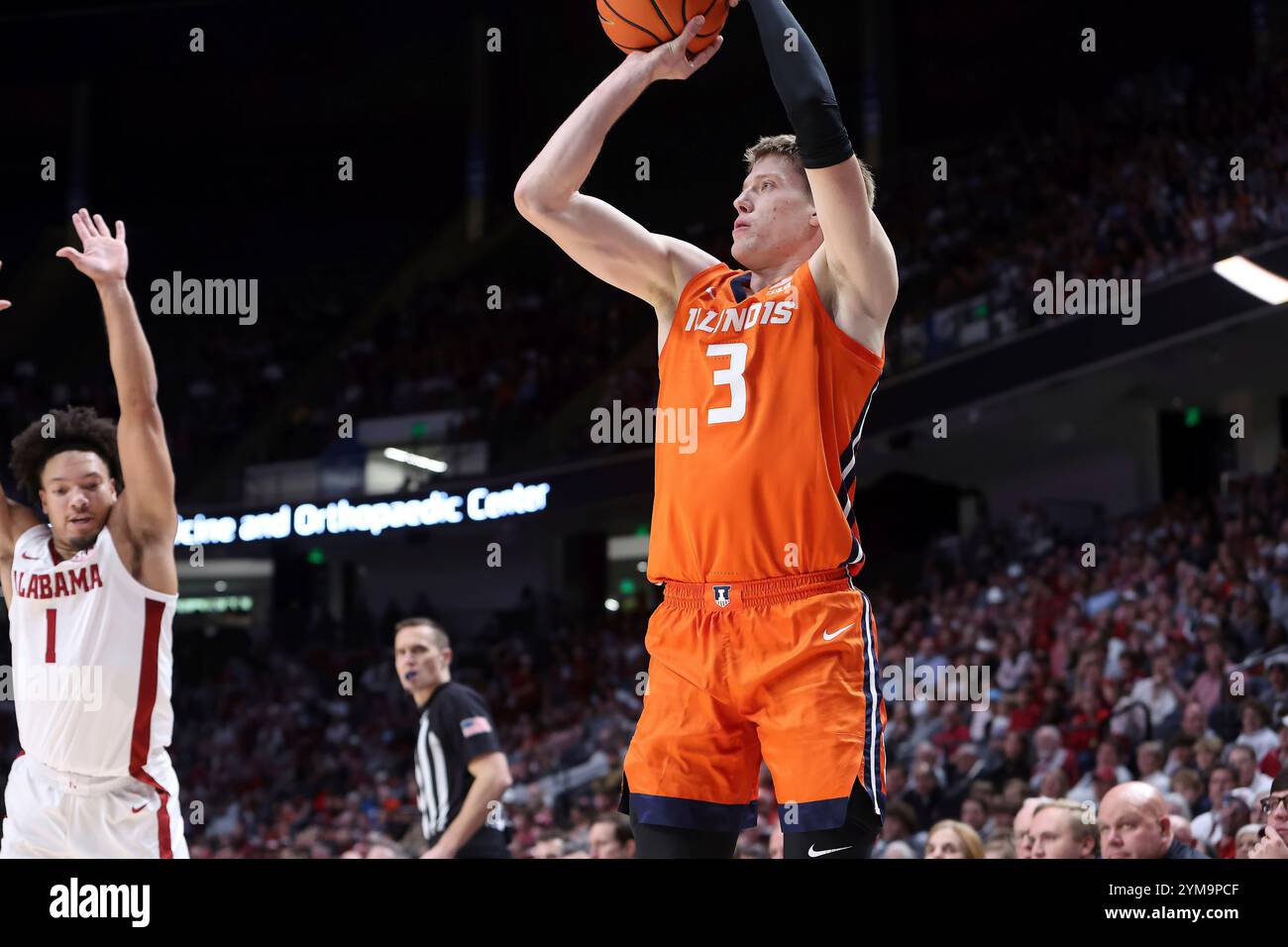 BIRMINGHAM, AL - NOVEMBER 20: Illinois Fighting Illini forward Ben ...
