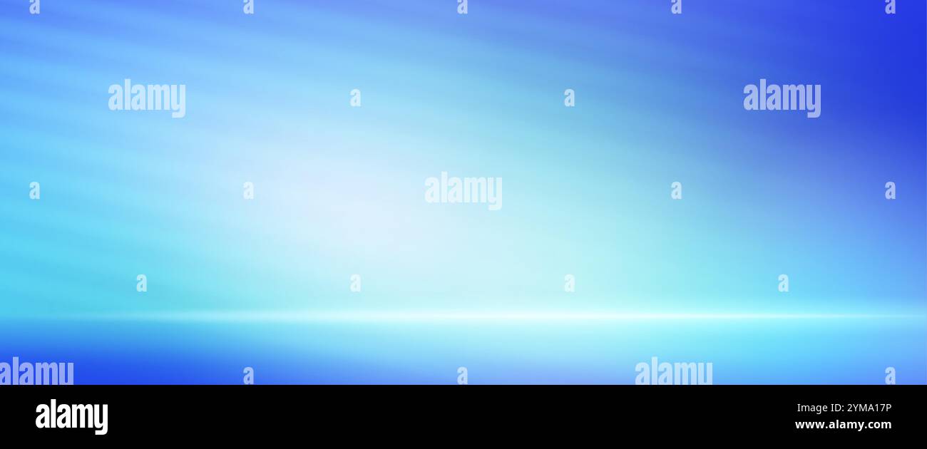 Blue gradient studio background with limbo light. 3d abstract empt room ...