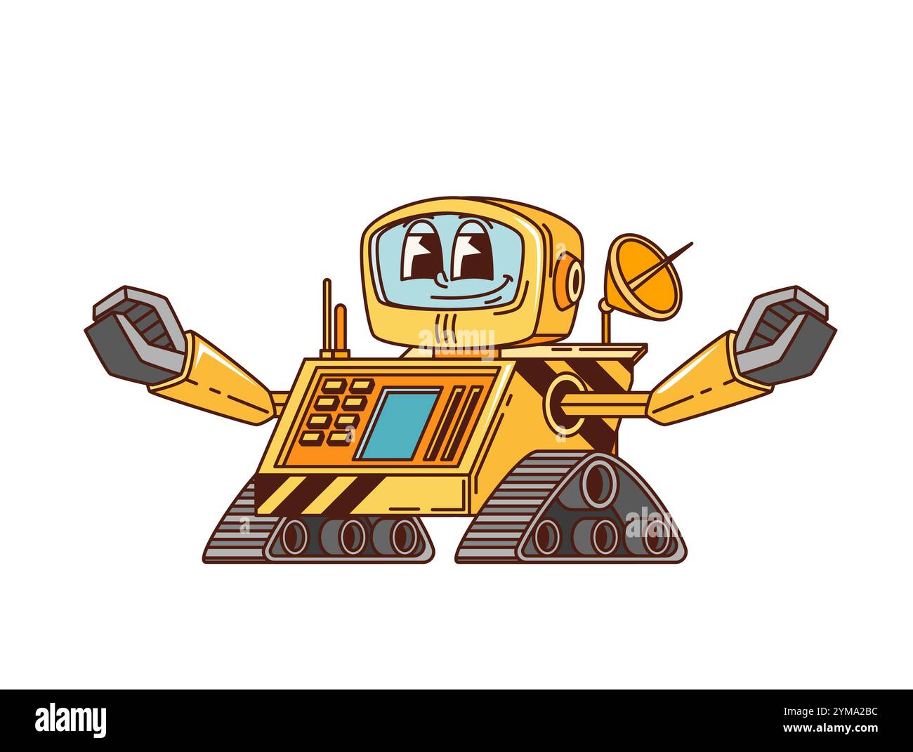 Robot hands face Stock Vector Images - Alamy