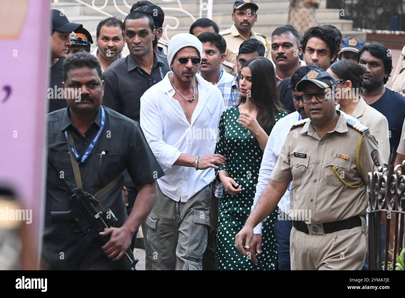 Mumbai, India, 20, November, 2024: Bollywood superstar Shah Rukh Khan ...
