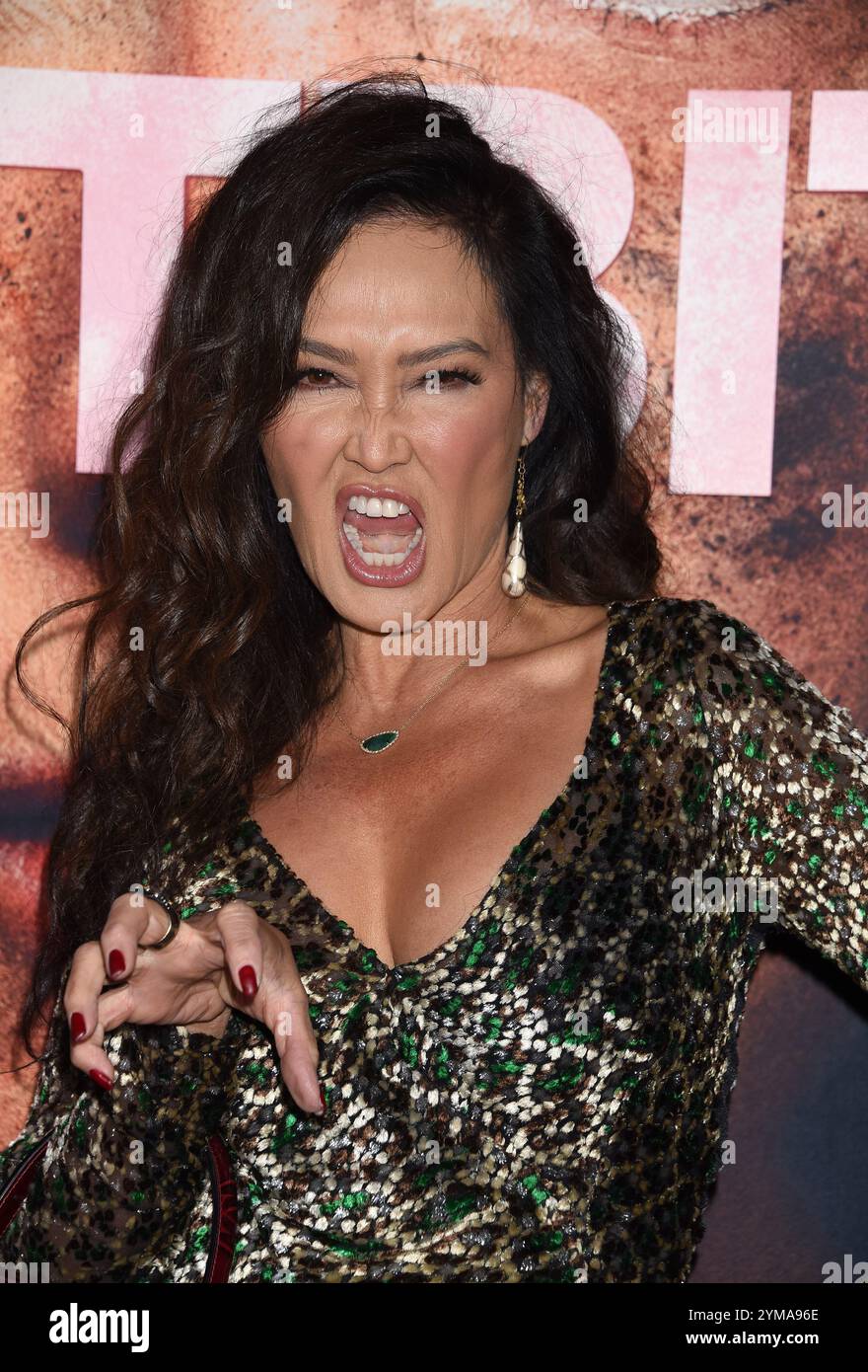 Hollywood, USA. 20th Nov, 2024. Tia Carrere arriving to the “Nightbitch ...