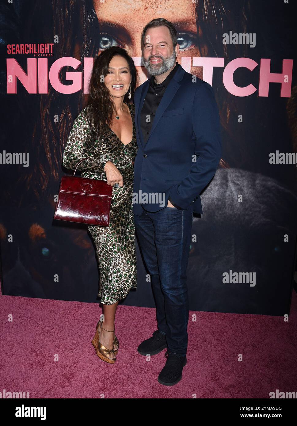 Hollywood, USA. 20th Nov, 2024. Tia Carrere and Paul Debevec arriving ...