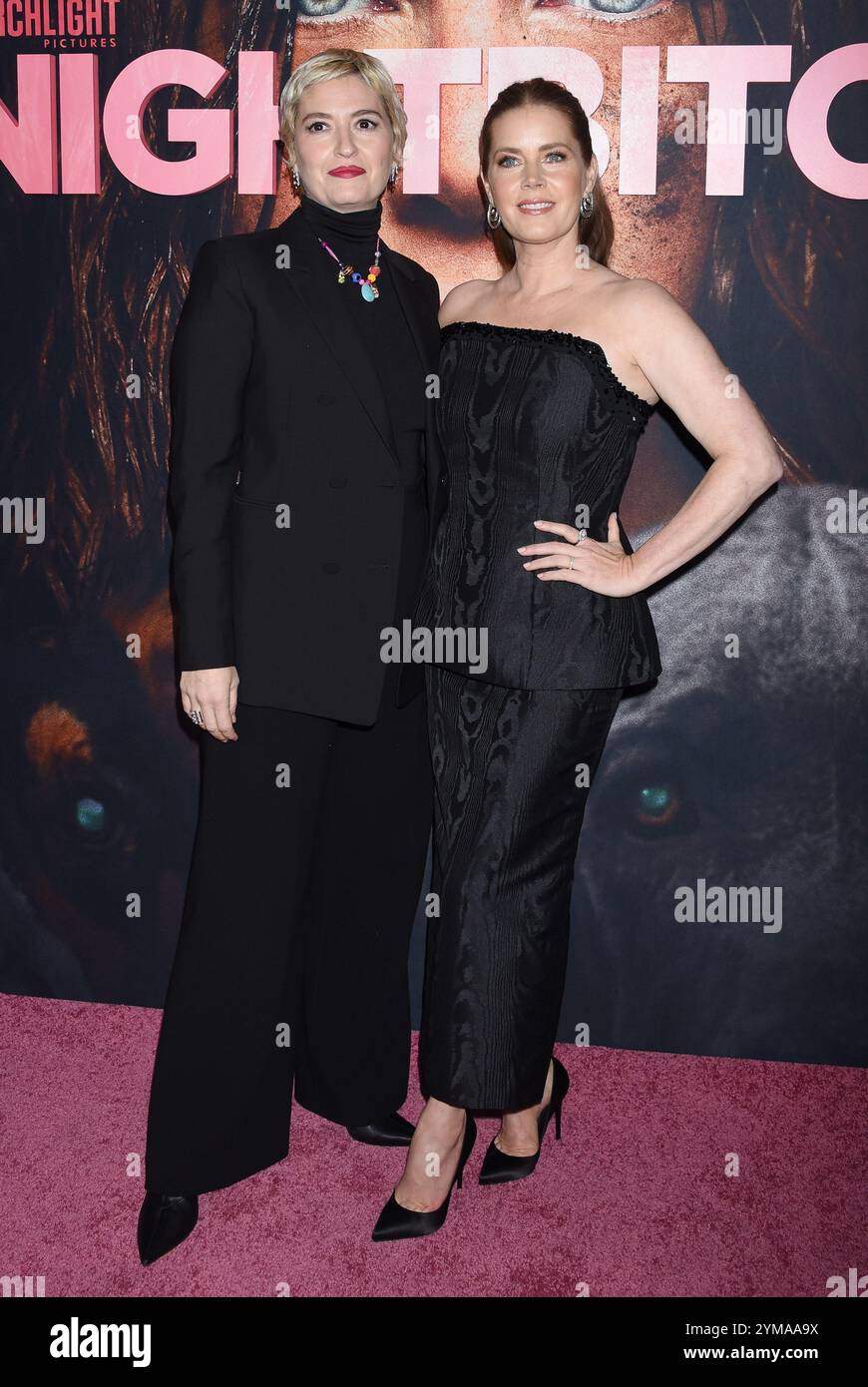 Hollywood, USA. 20th Nov, 2024. Marielle Heller and Amy Adams arriving ...