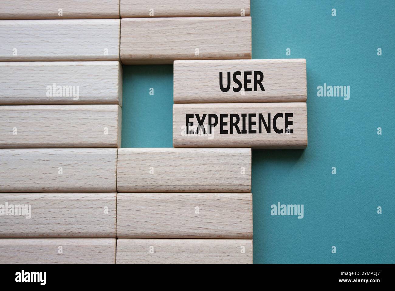 User Experience symbol. Concept word User Experience on wooden blocks ...