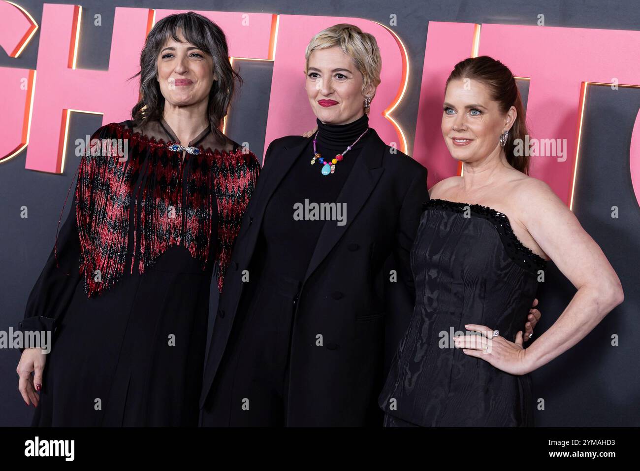 Los Angeles, USA. 20th Nov, 2024. Rachel Yoder, Marielle Heller and Amy ...