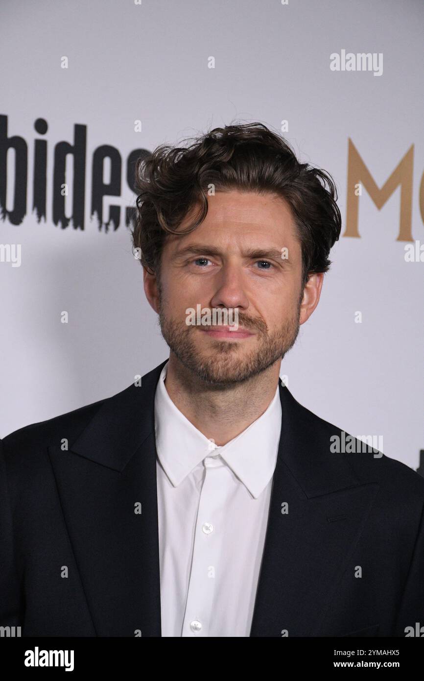 Beverly Hill, California, USA 20th November 2024 Actor Aaron Tveit ...