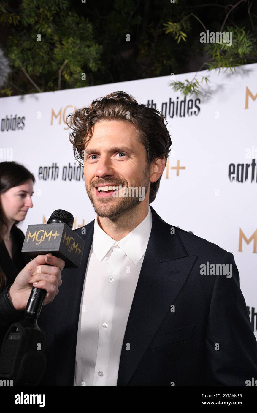 Beverly Hill, California, USA 20th November 2024 Actor Aaron Tveit ...