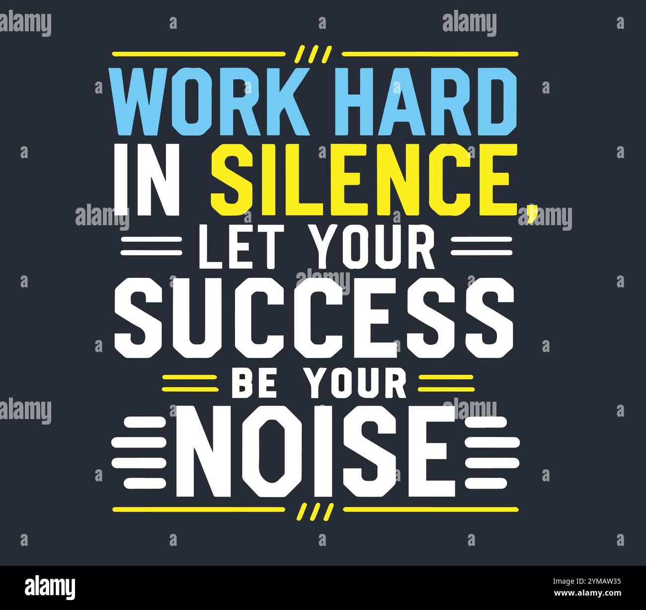 Work hard motivational poster vector hi-res stock photography and ...