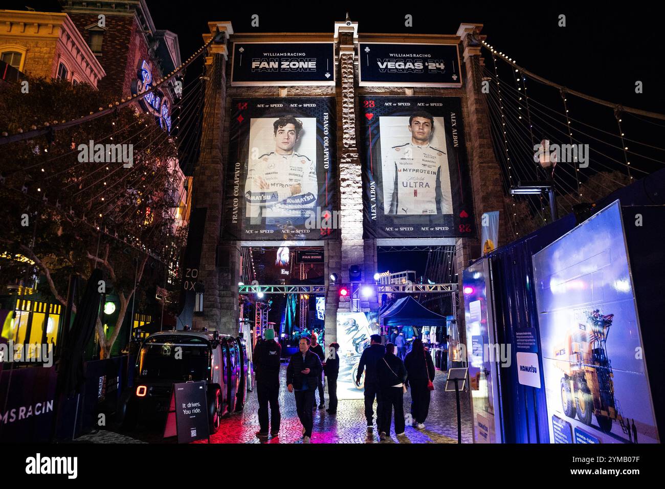 Williams at fanzone hi-res stock photography and images - Alamy