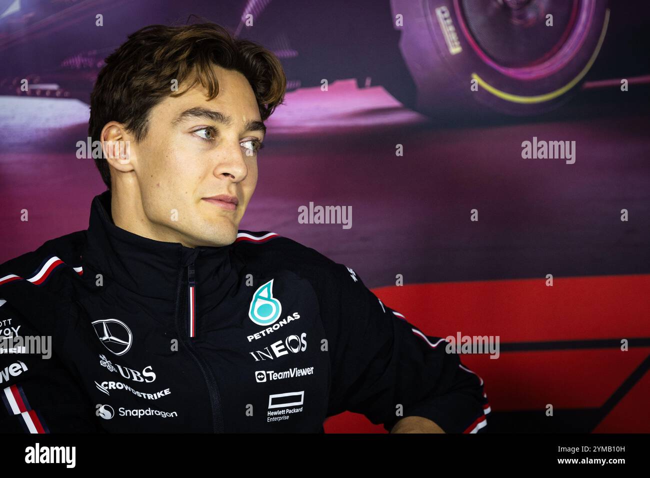 George Russell (UK, Mercedes AMG Petronas F1 Team #63) USA, Formel 1 ...