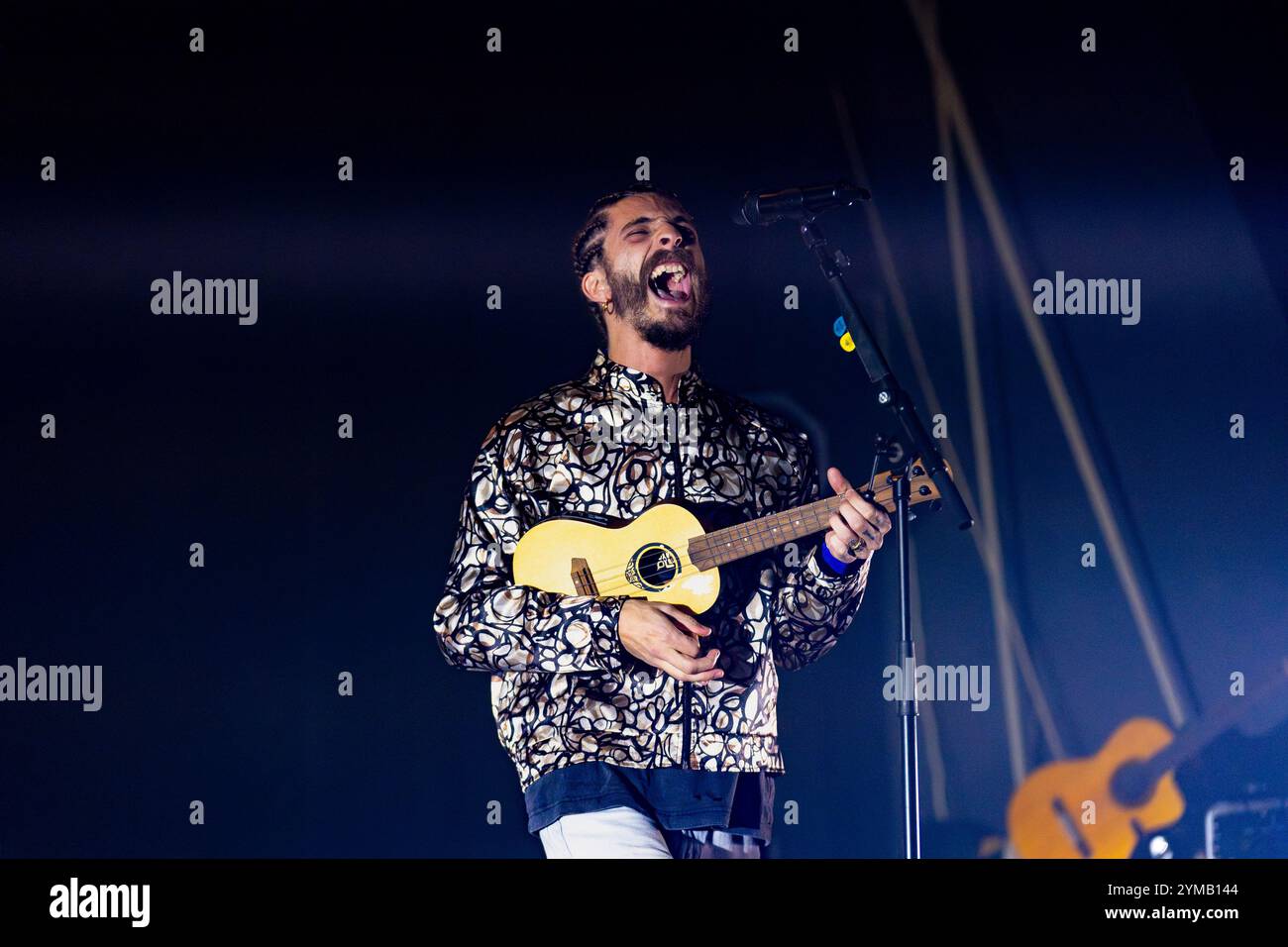 Santi Francesci during the concert at Teatro Concordia on November 20 ...