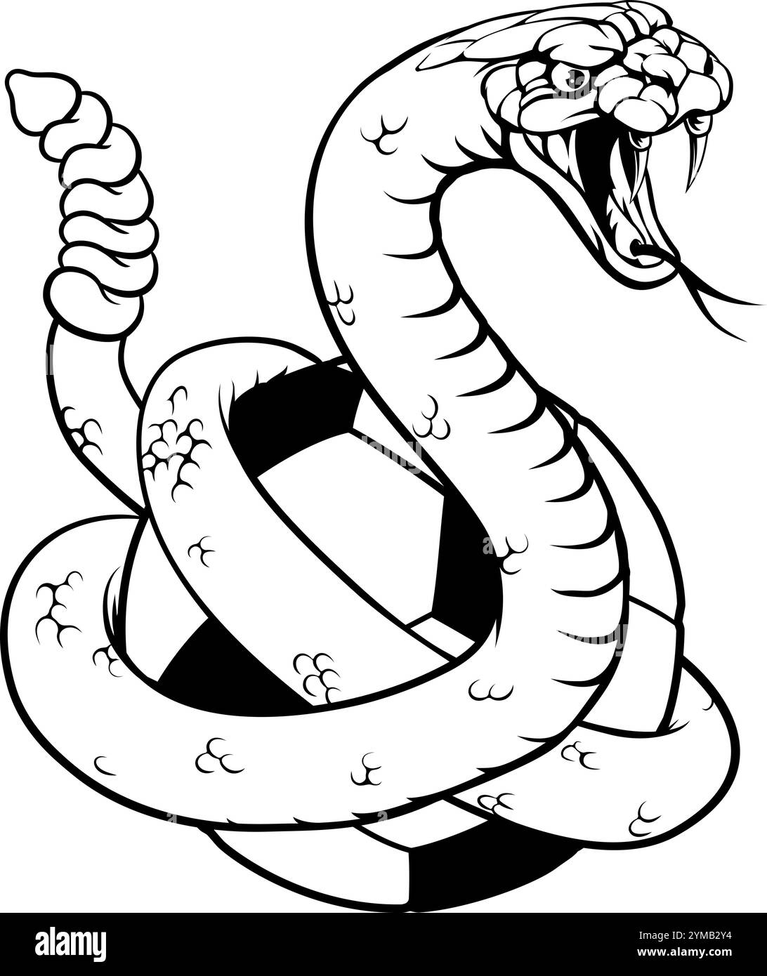 Rattler logo Cut Out Stock Images & Pictures - Alamy