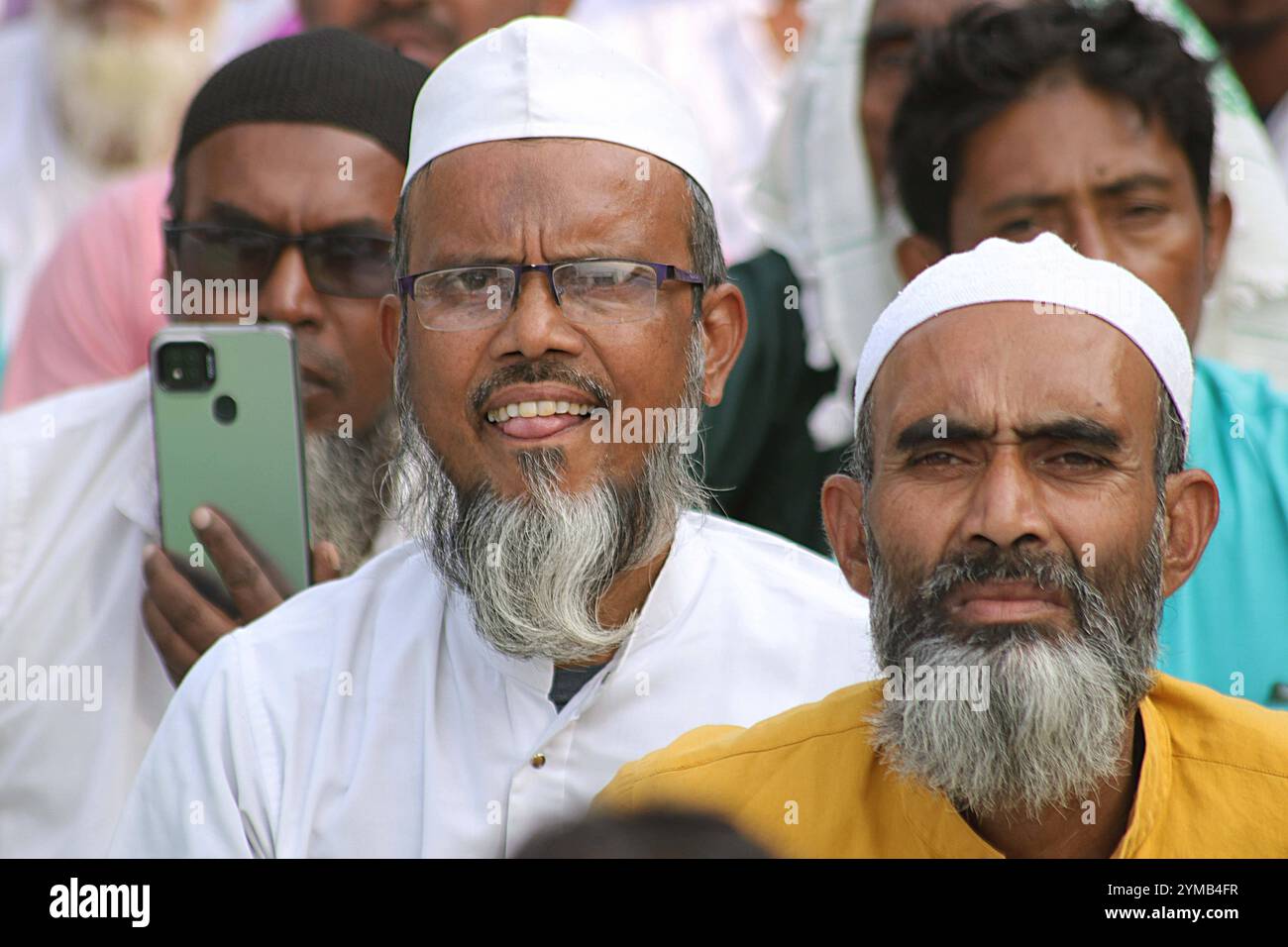Musilms Protes Against Wagf Muslims taking part during a rally to ...