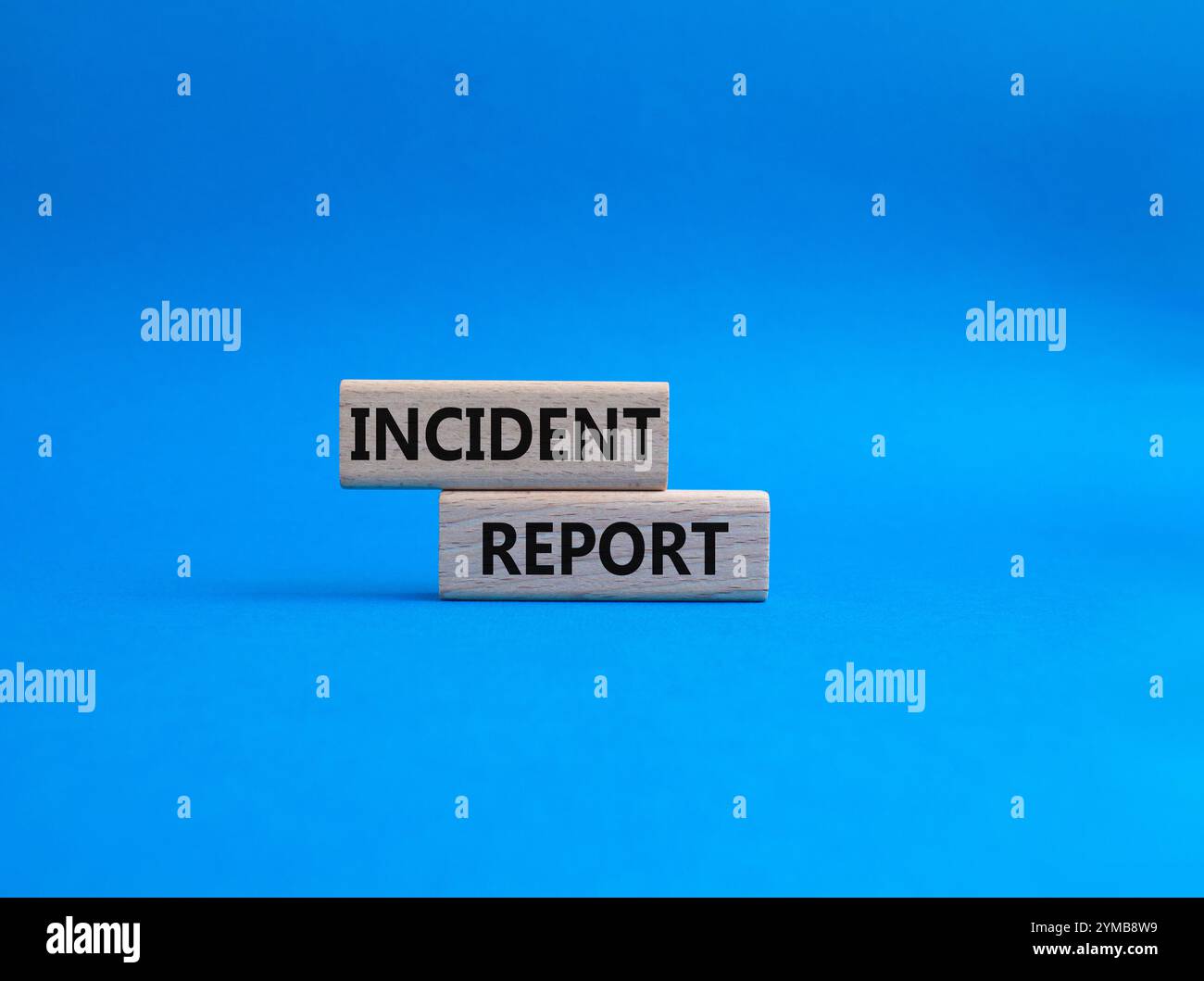 Incident Report symbol. Concept word Incident Report on wooden blocks ...