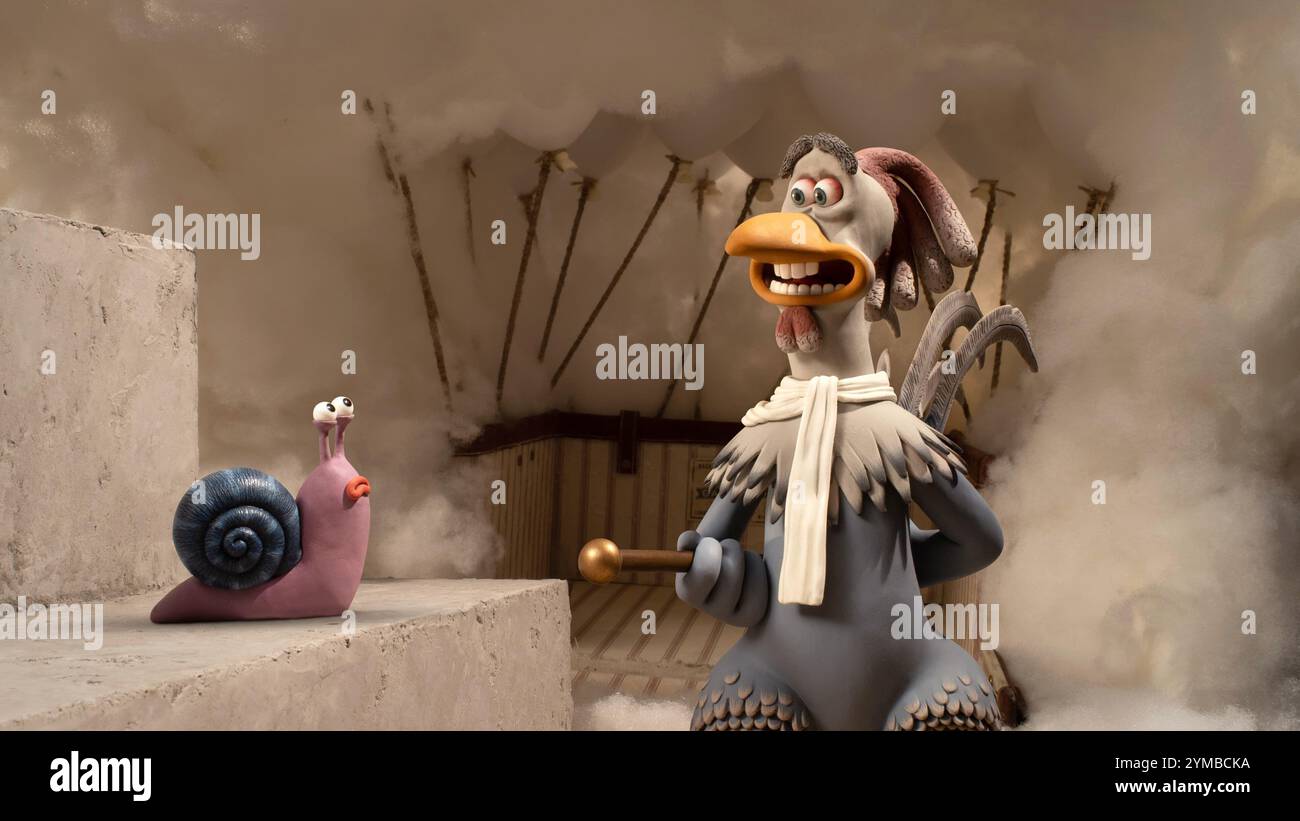 CHICKEN RUN: DAWN OF THE NUGGET (2023), directed by SAM FELL. Credit ...