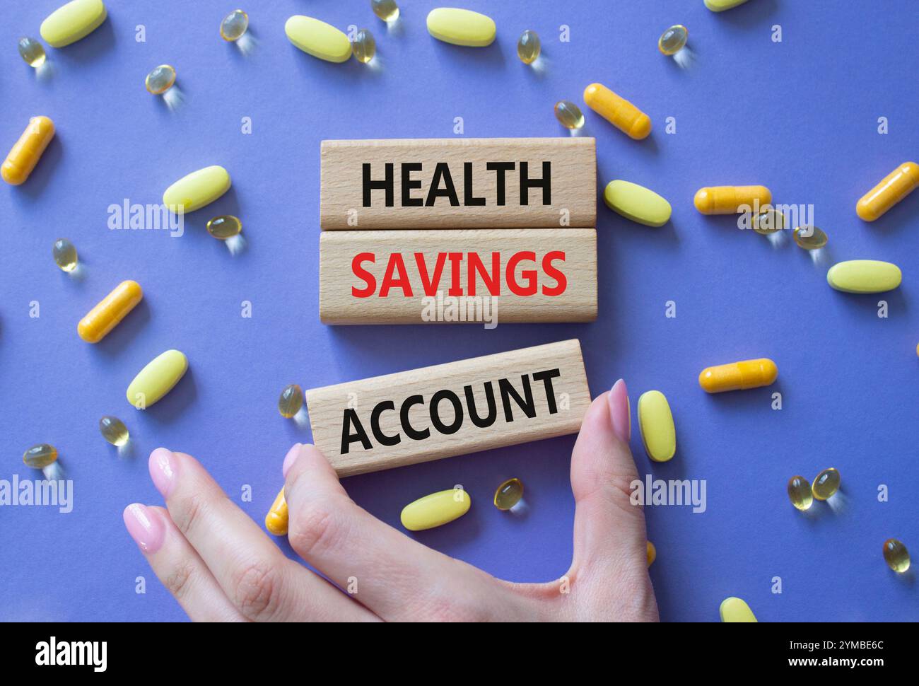 Health Saving Account symbol. Concept word Health Saving Account on ...