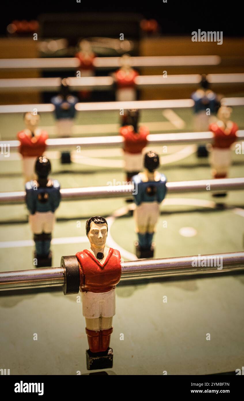 Football milestones hi-res stock photography and images - Alamy