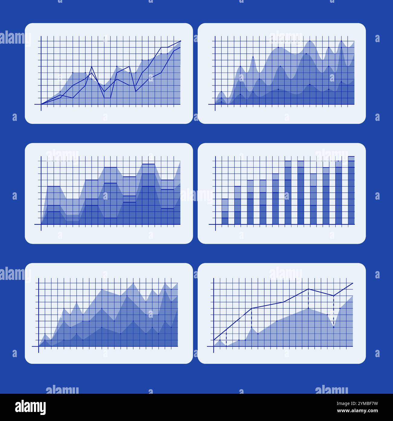 Data trends visualization Stock Vector Images - Alamy