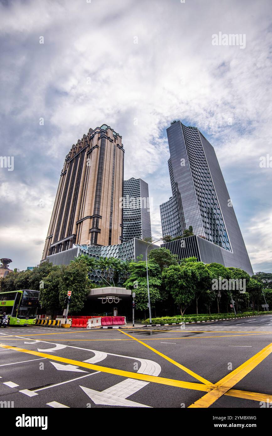 Looking up at the Park View Square building by James Adams Design and ...