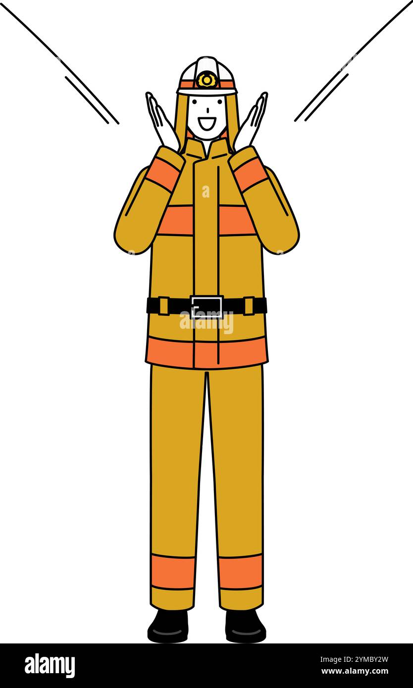 Firefighting activities Stock Vector Images - Alamy