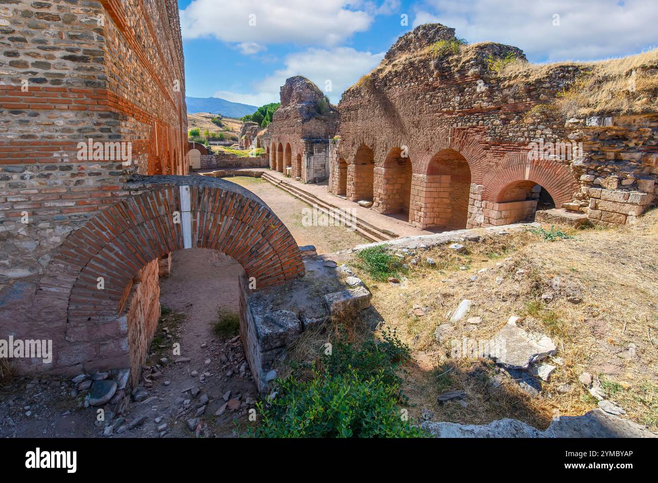 Ancient City Sardes (Sardis) in Turkey. Province of Lydia, major center ...