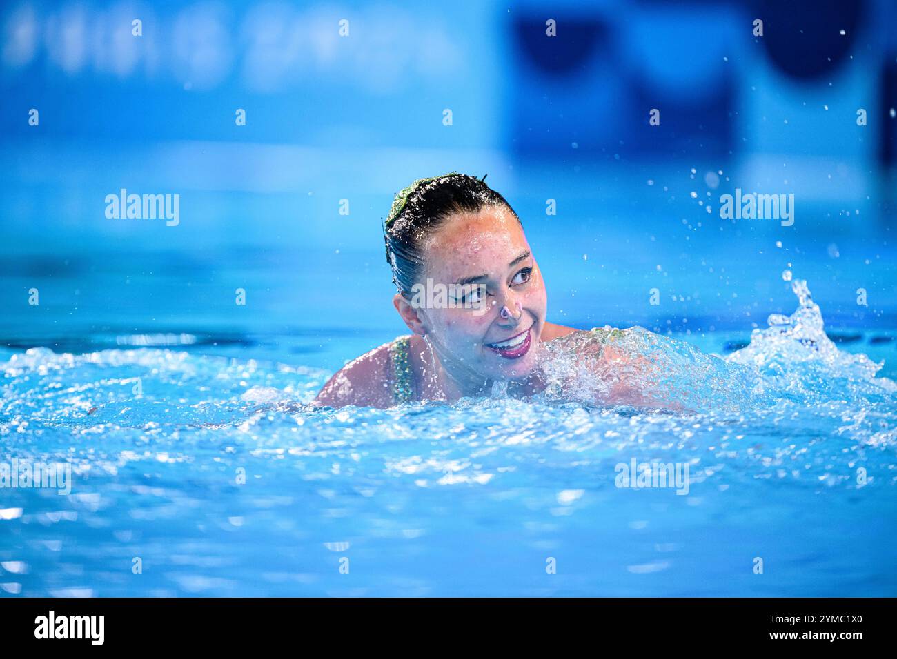 PARIS, FRANCE - 9 AUGUST, 2024: CZARKOWSKI Jaime, FIELD Megumi, The ...