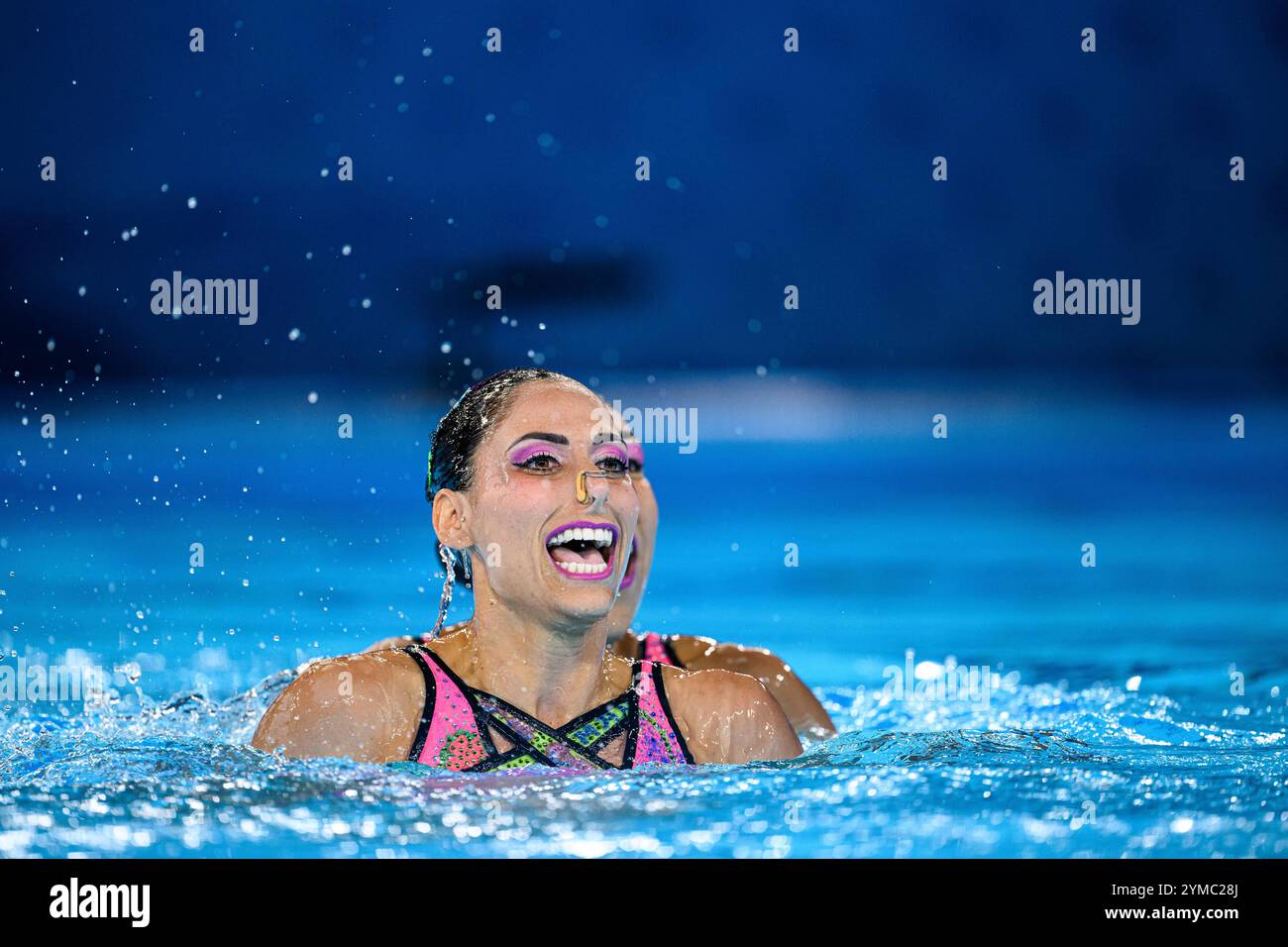 PARIS, FRANCE - 9 AUGUST, 2024: DIOSDADO Nuria, JIMENEZ Joana, The ...